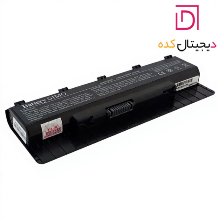 باتری لپ تاپ ایسوس Asus N46-N56 | برند GIMO | ظرفیت 4000 | 45 وات | 11. ...